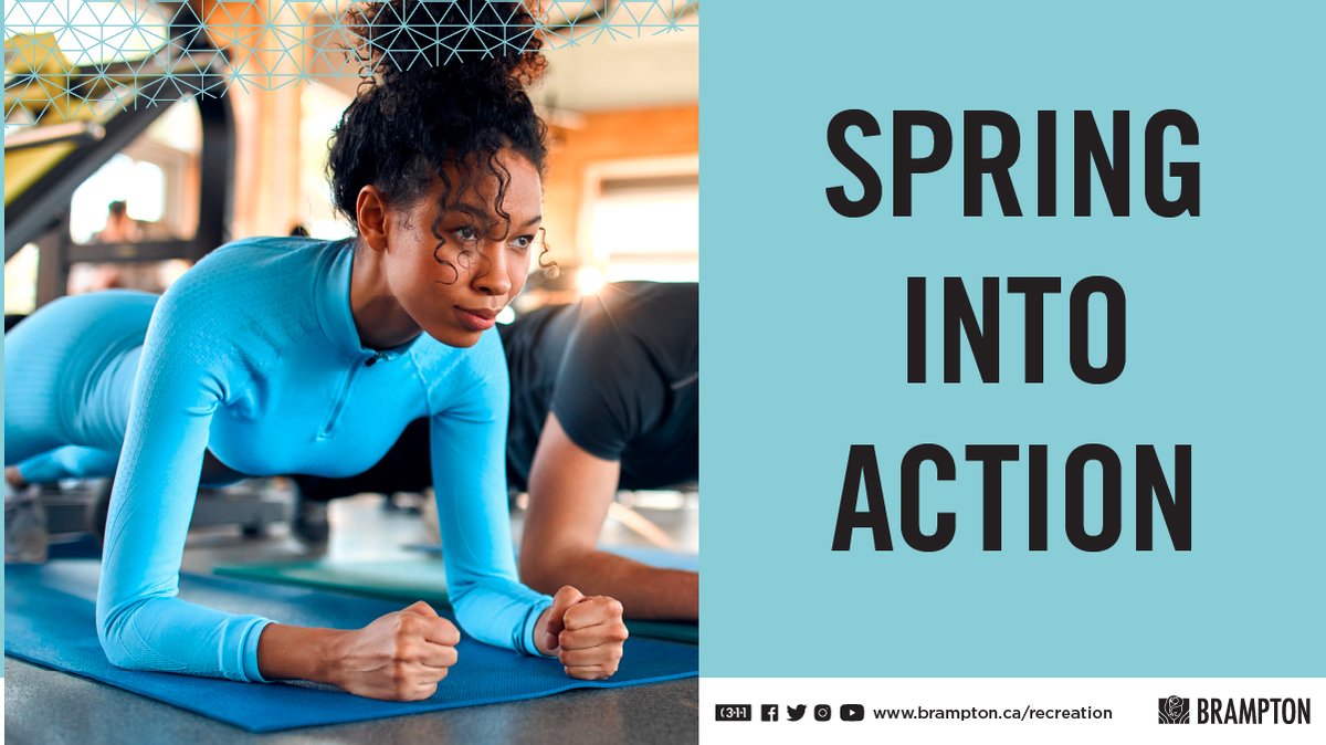 City of Brampton on Twitter: "Stay active, live healthy and enjoy life! This spring, activate a ...