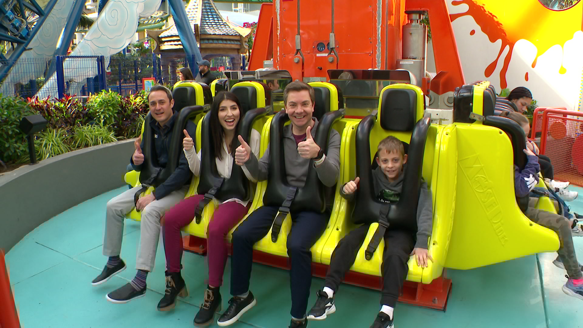 Avatar Airbender Roller Coaster