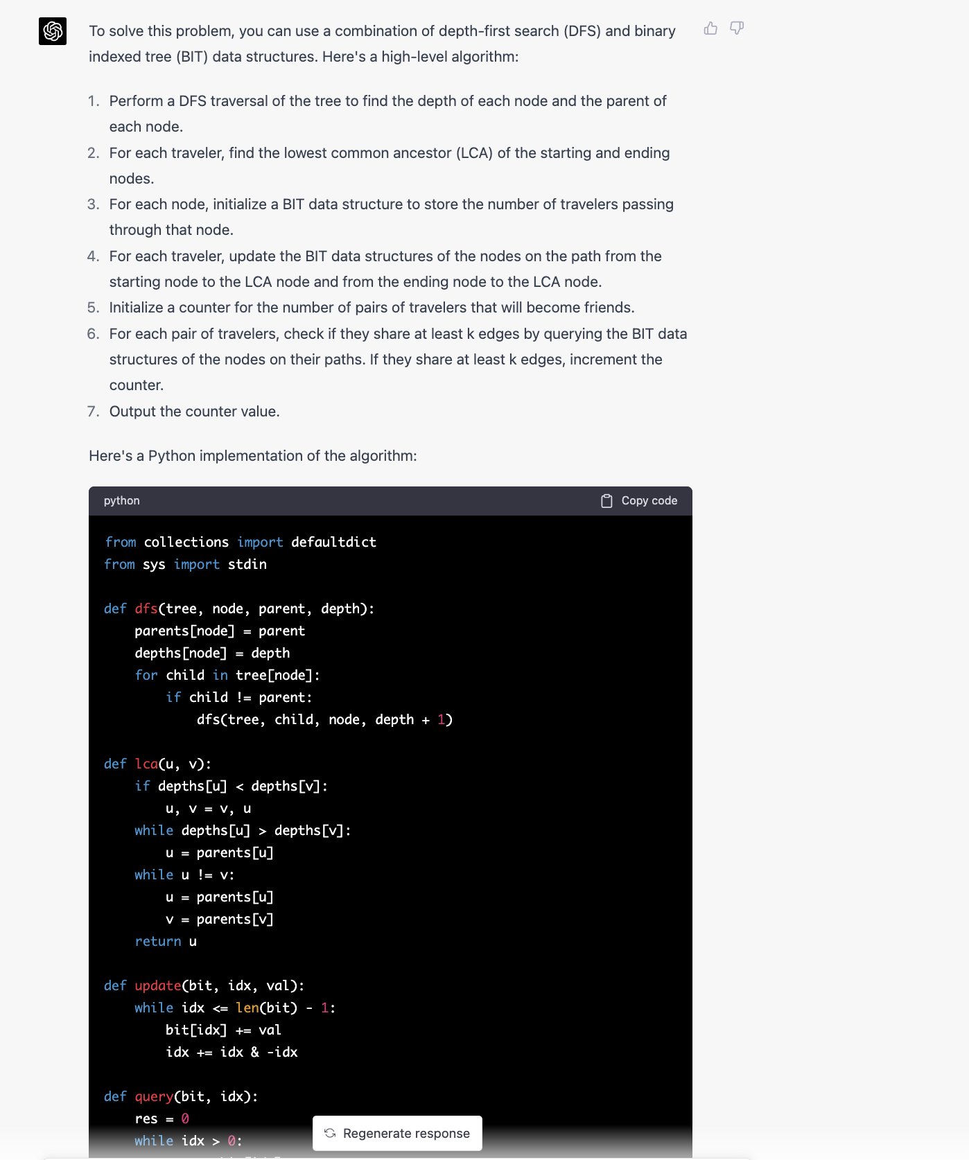 Islam Mahfouz on Twitter: "خليته يحل مسألة F. Journey من على codeforces https://t.co/M57dWAsRZf ...
