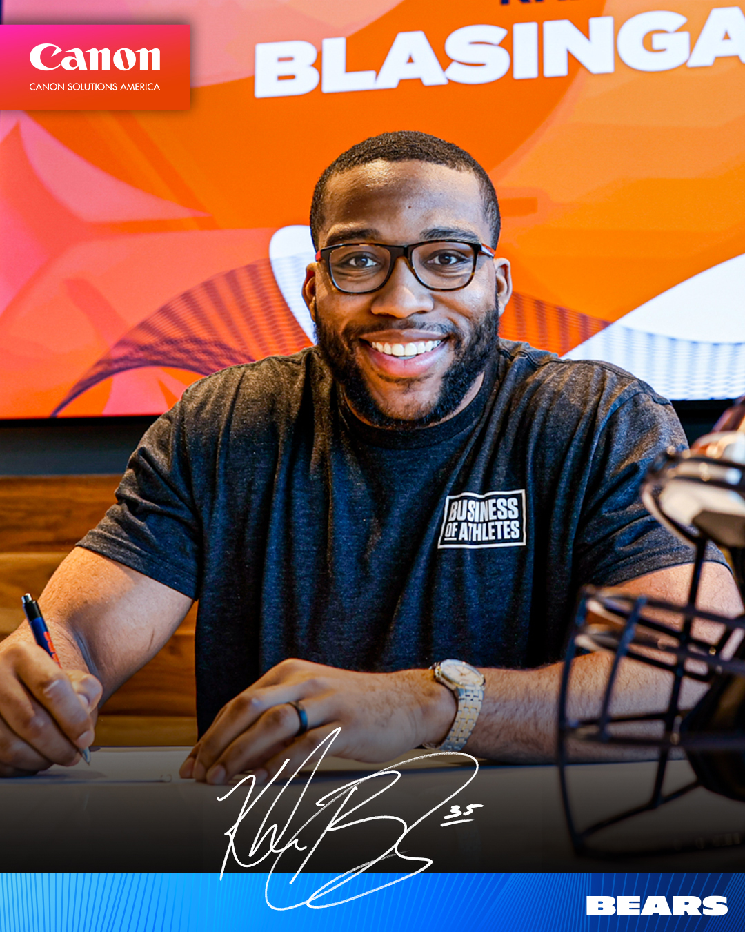 Business Athlete Autograph Signings