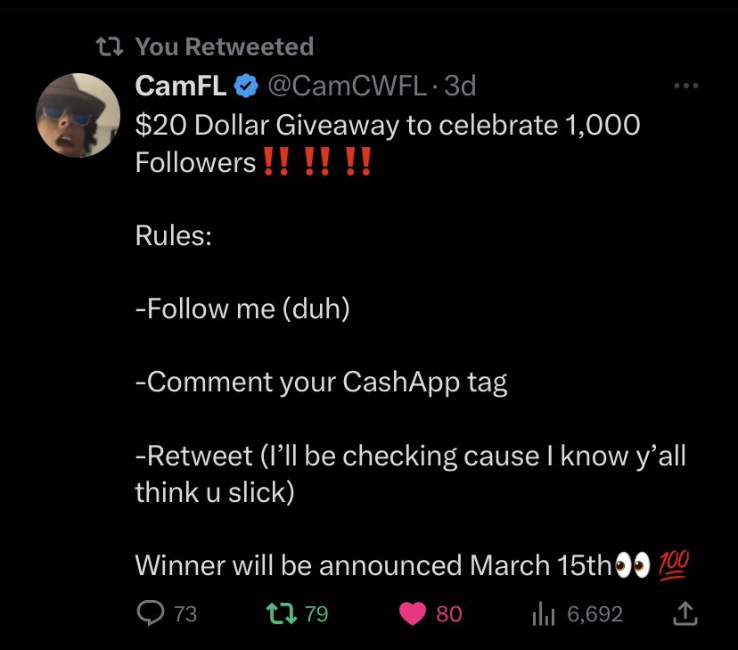 Camfl On Twitter A Bunch Of Broke Ass Niggas In The Comments
