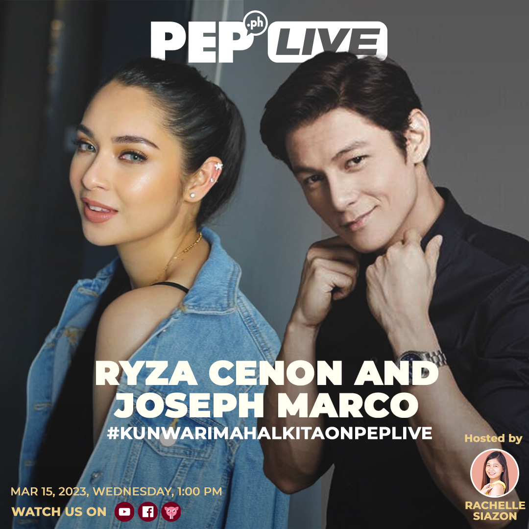 Official PEP.ph on Twitter: "#KunwariMahalKita stars @iamryzacenon and #JosephMarco on PEP Live ...