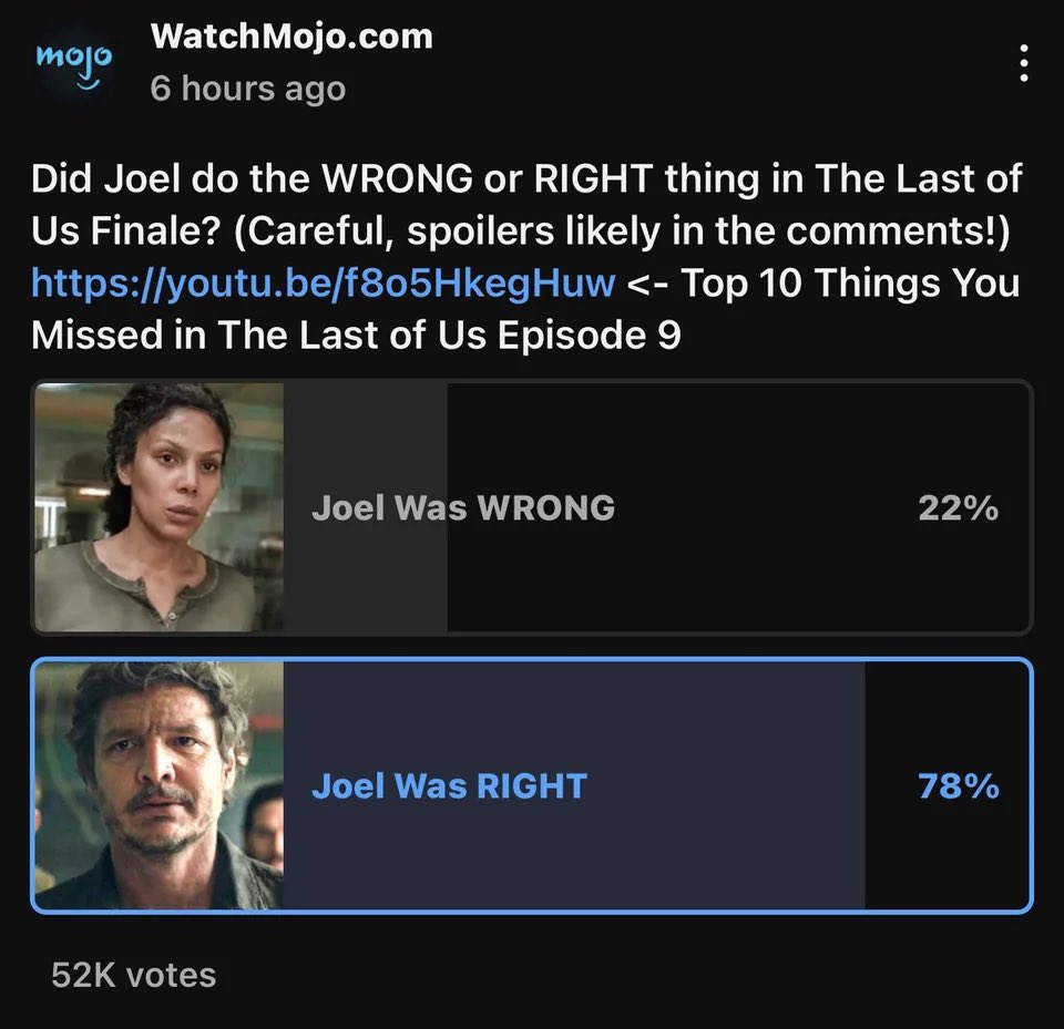 🇺🇸 Phigs ️ on Twitter: "RT @hayasaka_aryan: -Neil Druckmann: “NOOO YOURE SUPPOSED TO THINK JOEL ...