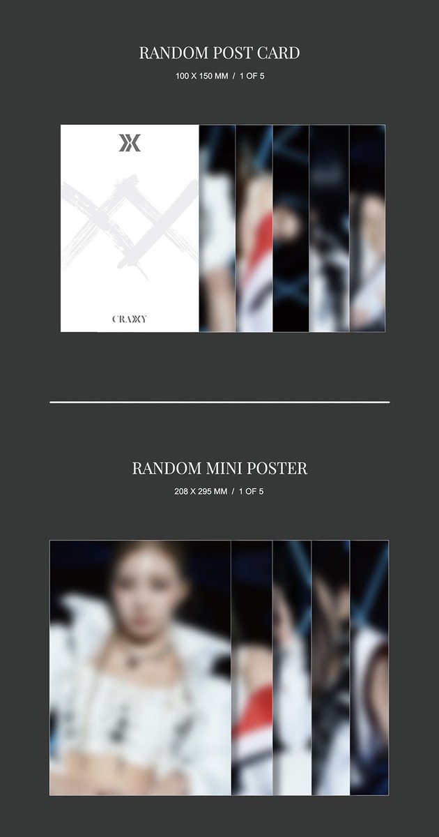 CRAXY GLOBAL on Twitter: "#CRAXY #크랙시 CRAXY 4th Mini Album [XX] SNS Ver."