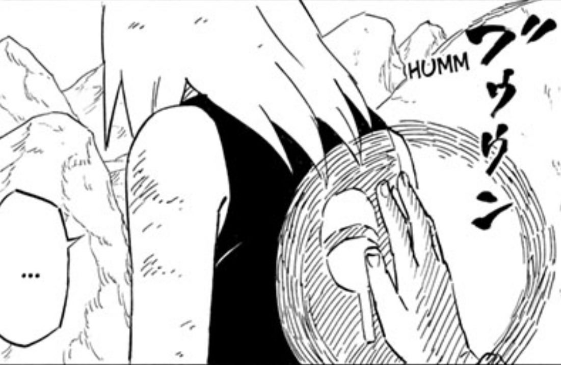 on Twitter: "Something about this panel.. Sasuke using Sakura’s signature ninjutsu right on the ...