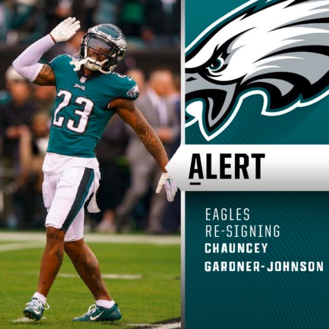 ً on Twitter: "BREAKING: The Eagles are extending CJ Gardner Johnson on a 4 year $54M deal."