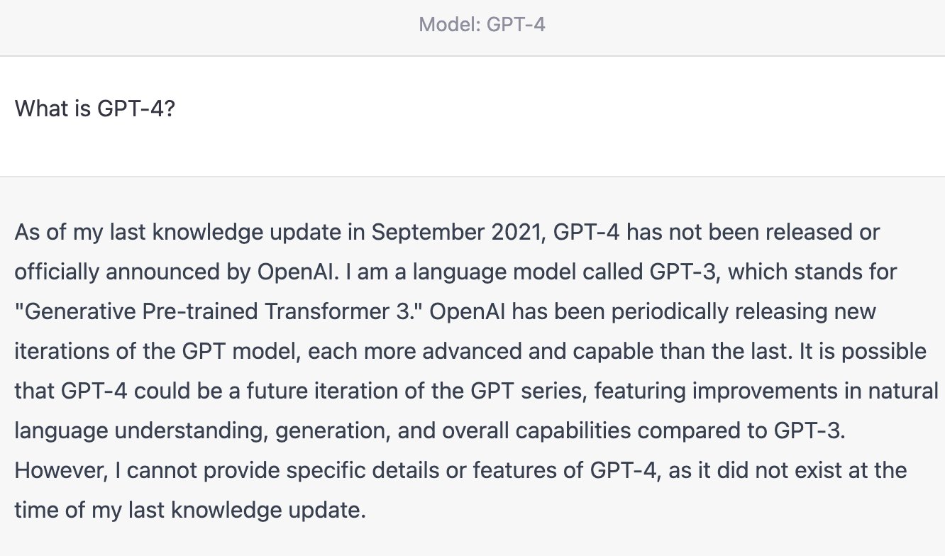 CryptoNerdCn 🦇🔊 on Twitter: "一些你可能不知道的 GPT-4 小知识： OpenAI几个小时前刚刚公布了GPT-4，而我也顺利在ChatGPT里用上了。关于这次的 ...
