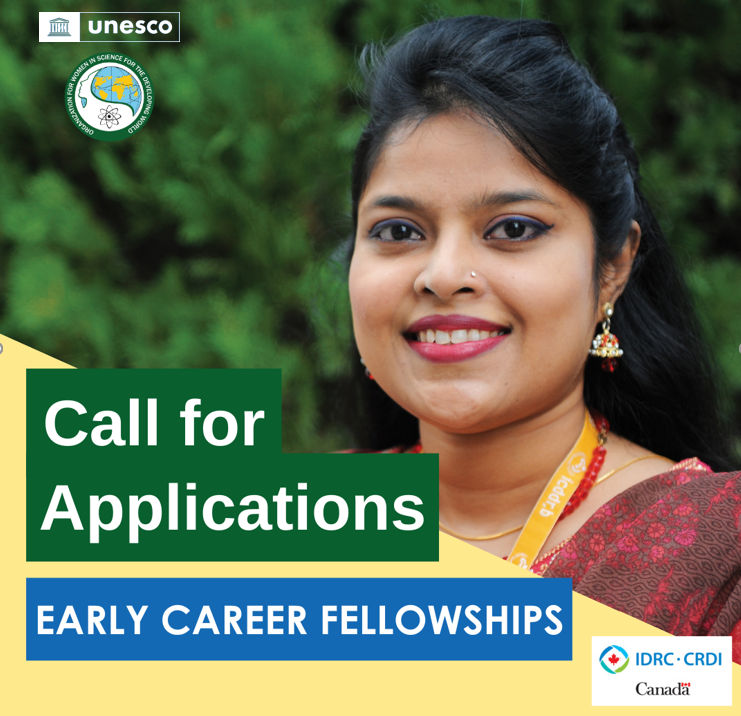 UNESCO PACIFIC on Twitter: "📣Attention all early-career women scientists! The OWSD Early Career ...