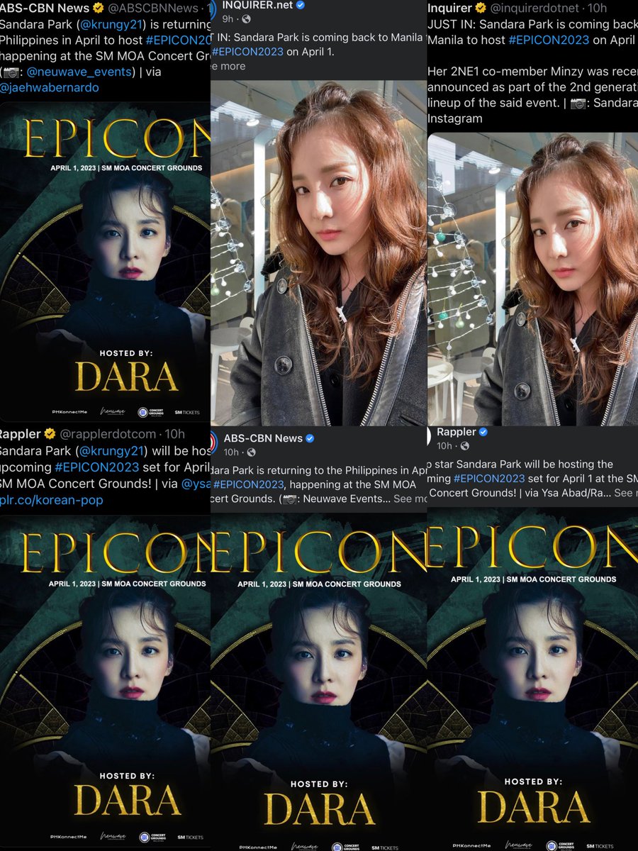 Ny0ngd@!🍀 on Twitter: "RT @performerDARA: Less than 24 hours from the announcement, MC DARA ...