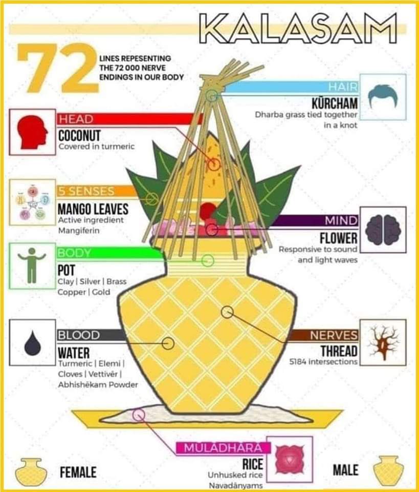 ⚜️Do you know the significance of Kalash (कुंभ) in Hindu Rituals?⚜️ In ...