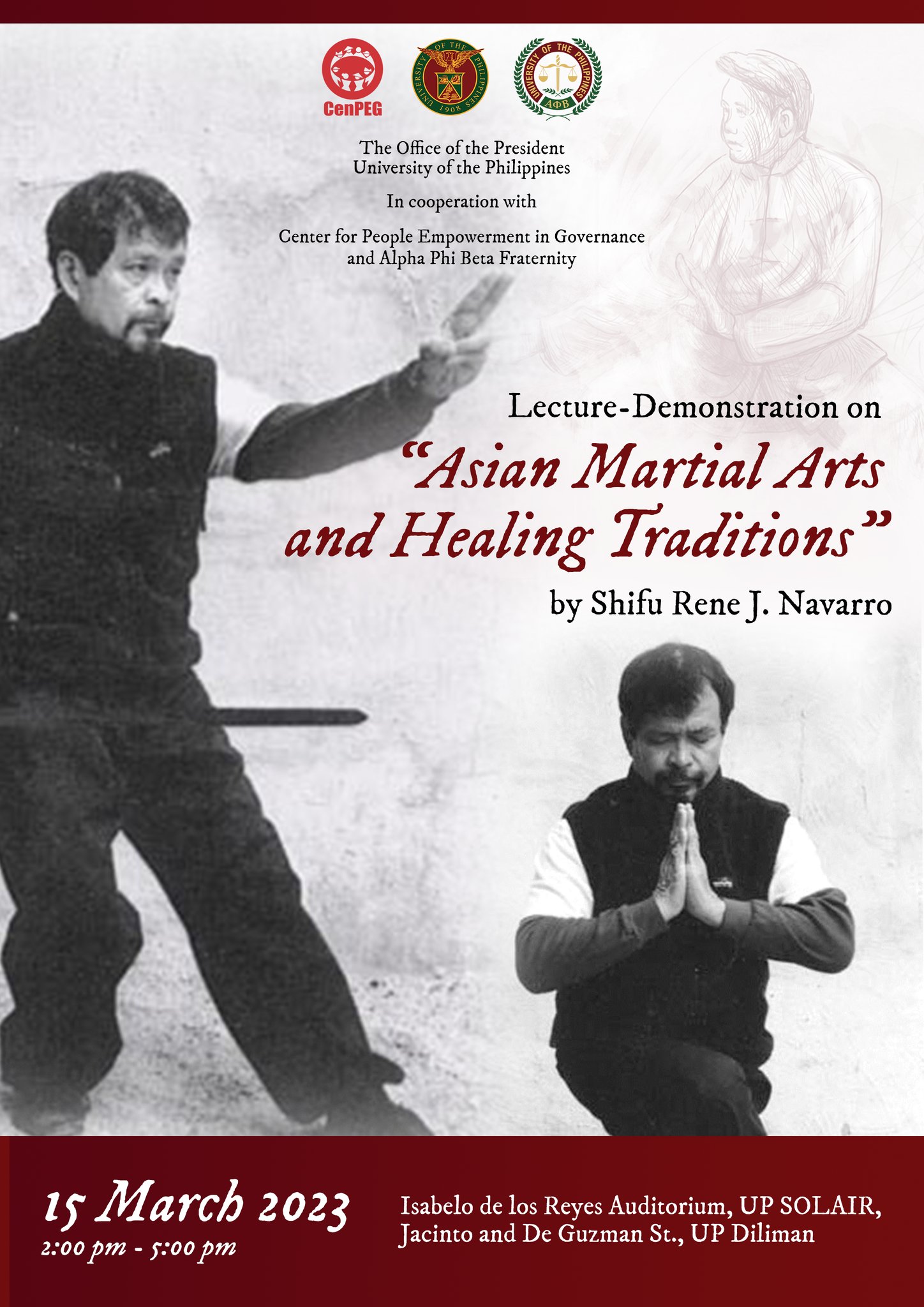 UP Diliman on Twitter: "The lecture-demonstration on “Asian Martial ...