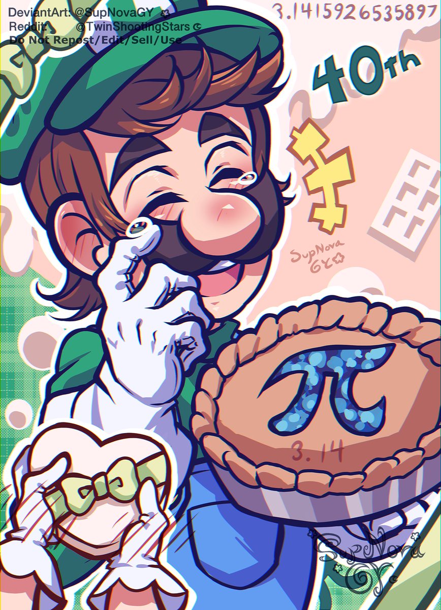 Supermariot On Twitter Rt Gysup Luigi Getting The Special Treatment ルイージ生誕40周年 ルイージの日