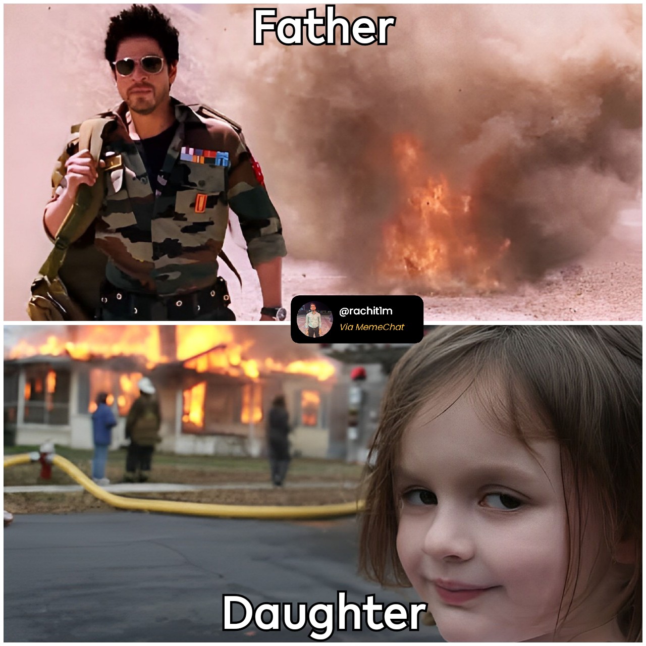 Military Dad Daughter Memes