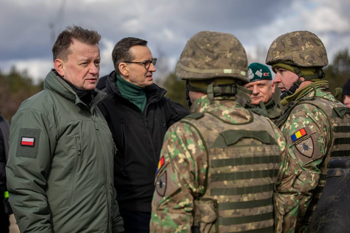 Nato Efp Bg Poland On Twitter Polish Pm Morawieckim And Defence