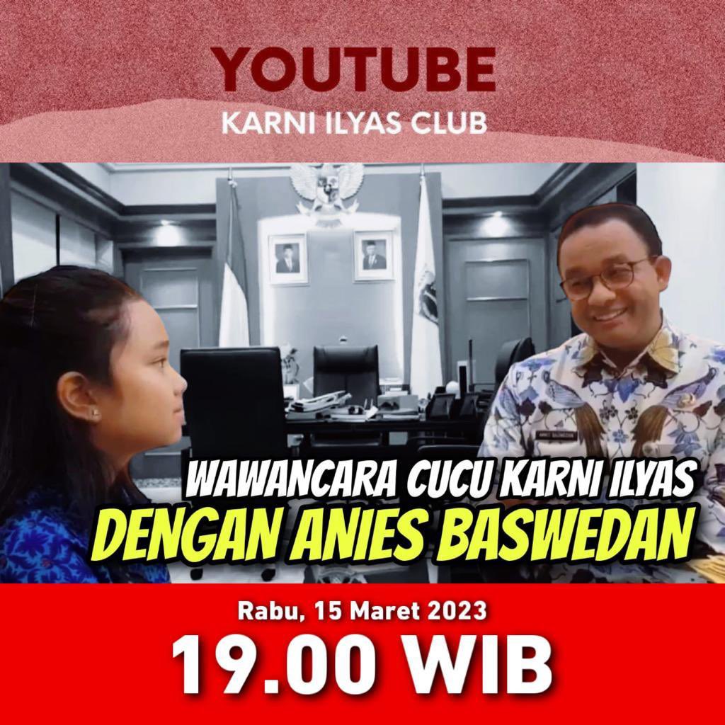 Indonesia Lawyers Club on Twitter: "RT @karniilyasclub: Wawancara cucu Karni Ilyas, Naima ketika ...
