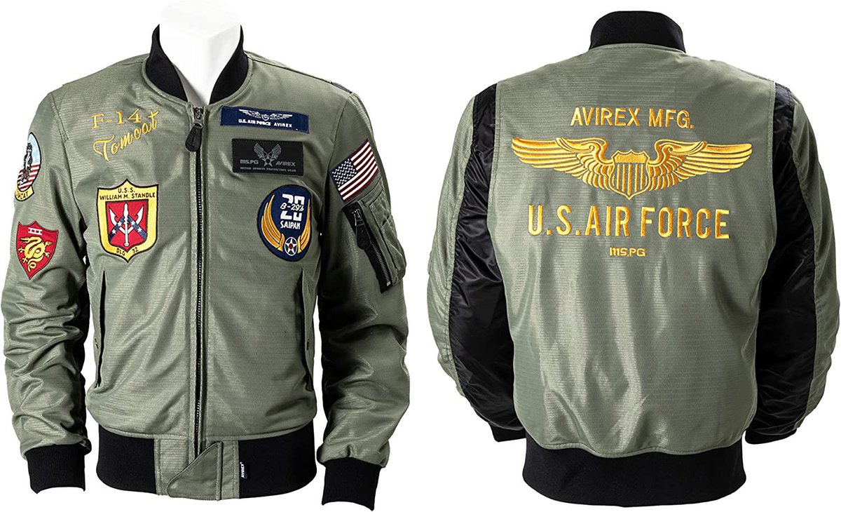 Accela@バイク記事紹介 on Twitter: "AVIREXのメッシュジャケット ️🏍 MA-1 AIR MC JACをベースに、映画「TOP GUN」で主人公マーベリックが着用した ...