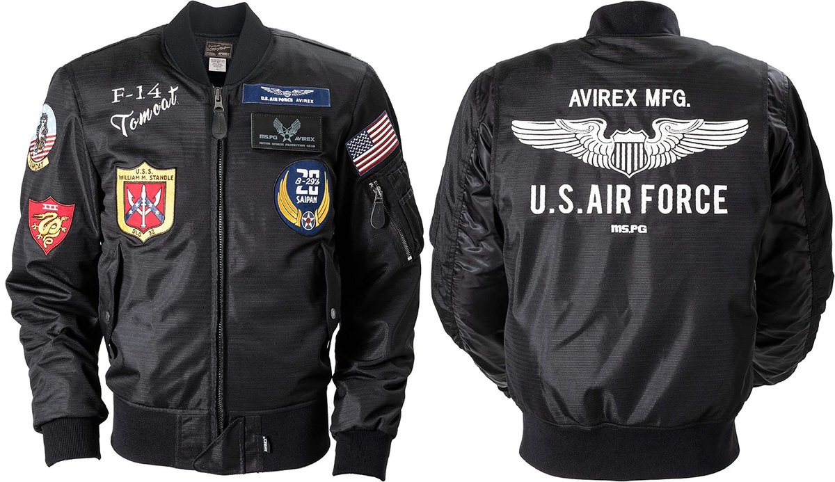 Accela@バイク記事紹介 on Twitter: "AVIREXのメッシュジャケット ️🏍 MA-1 AIR MC JACをベースに、映画「TOP GUN」で主人公マーベリックが着用した ...