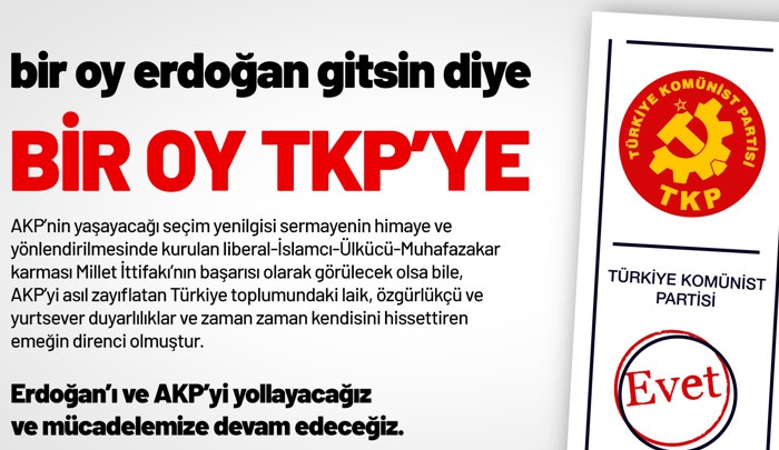 Paul Benjamin Osterlund on Twitter: "RT @taylanbilgic: Communist Party of Turkiye declares ...