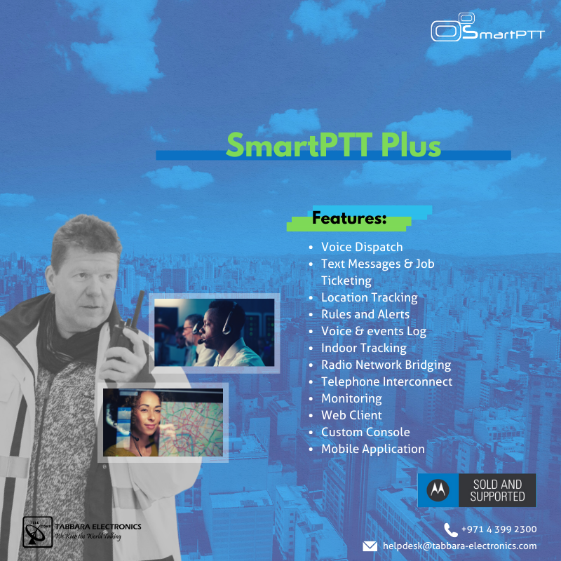 Tabbara Electronics on Twitter: "SmartPTT Plus is the complete communication solution for the ...