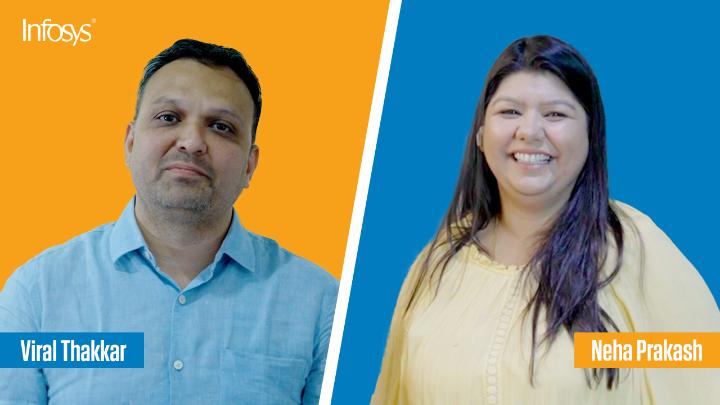 Infosys on Twitter: "Neha’s refreshing creativity is something Viral admires, and for Women’s ...