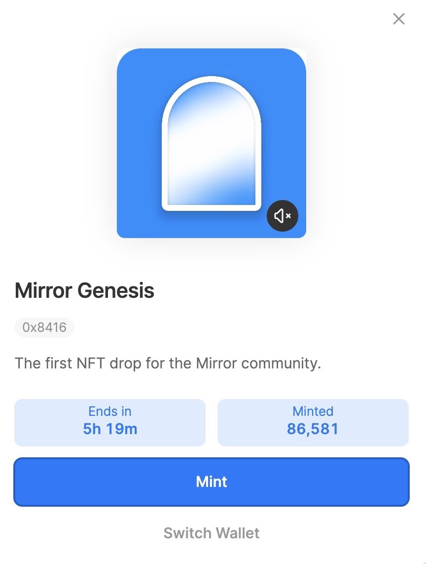 鸭鸭🕶(🦆,🍟) on Twitter: "还剩5h，最后的冲刺https://dev.mirror.xyz/unYe1NE7GIS7vahvFTRdhjrHKlaS6YYuuttrR6TpMHE…"