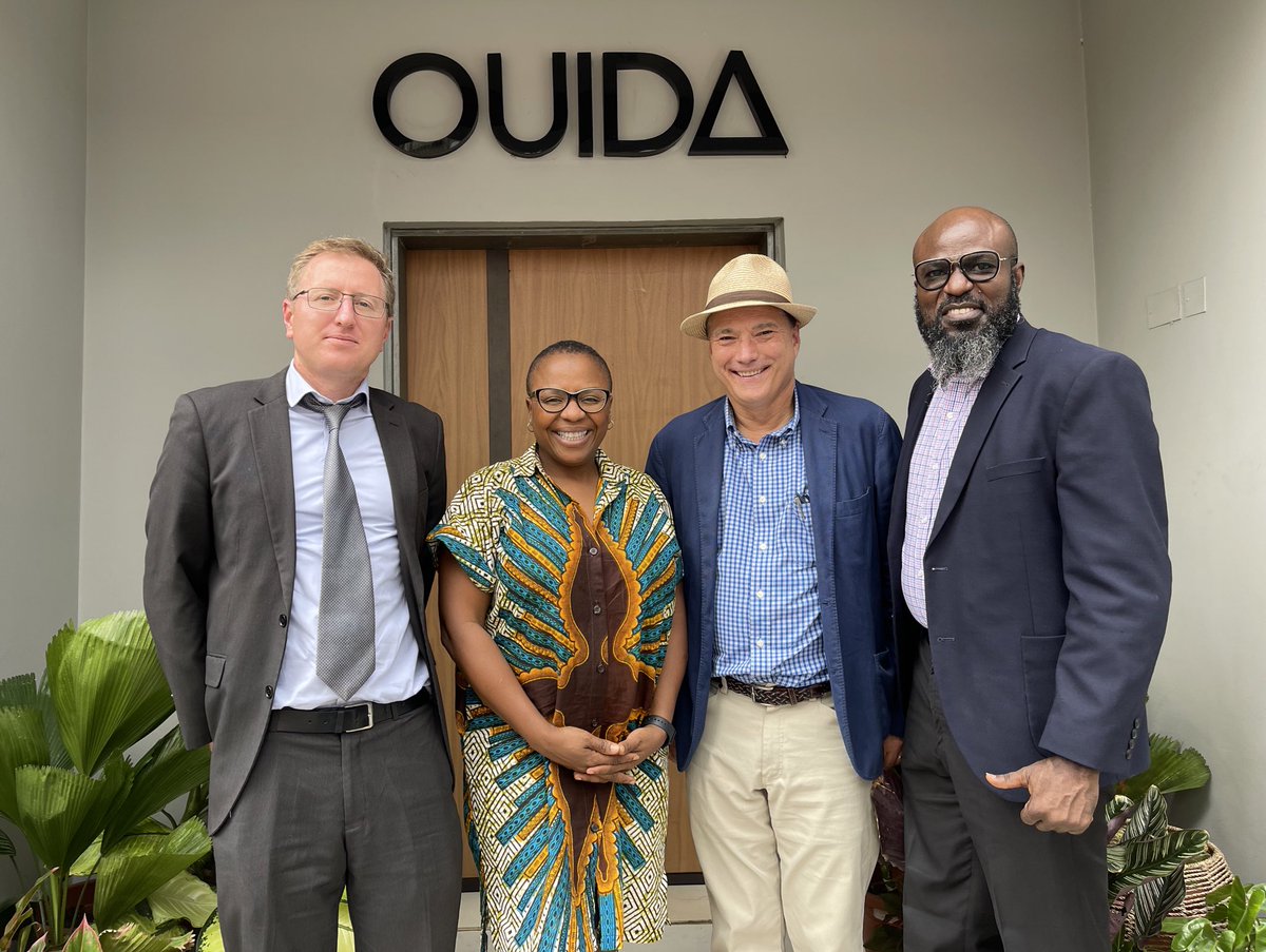 Lọlá Shónẹ́yìn on Twitter: "Delighted to welcome members of the of @USinNigeria team to @Ouida ...