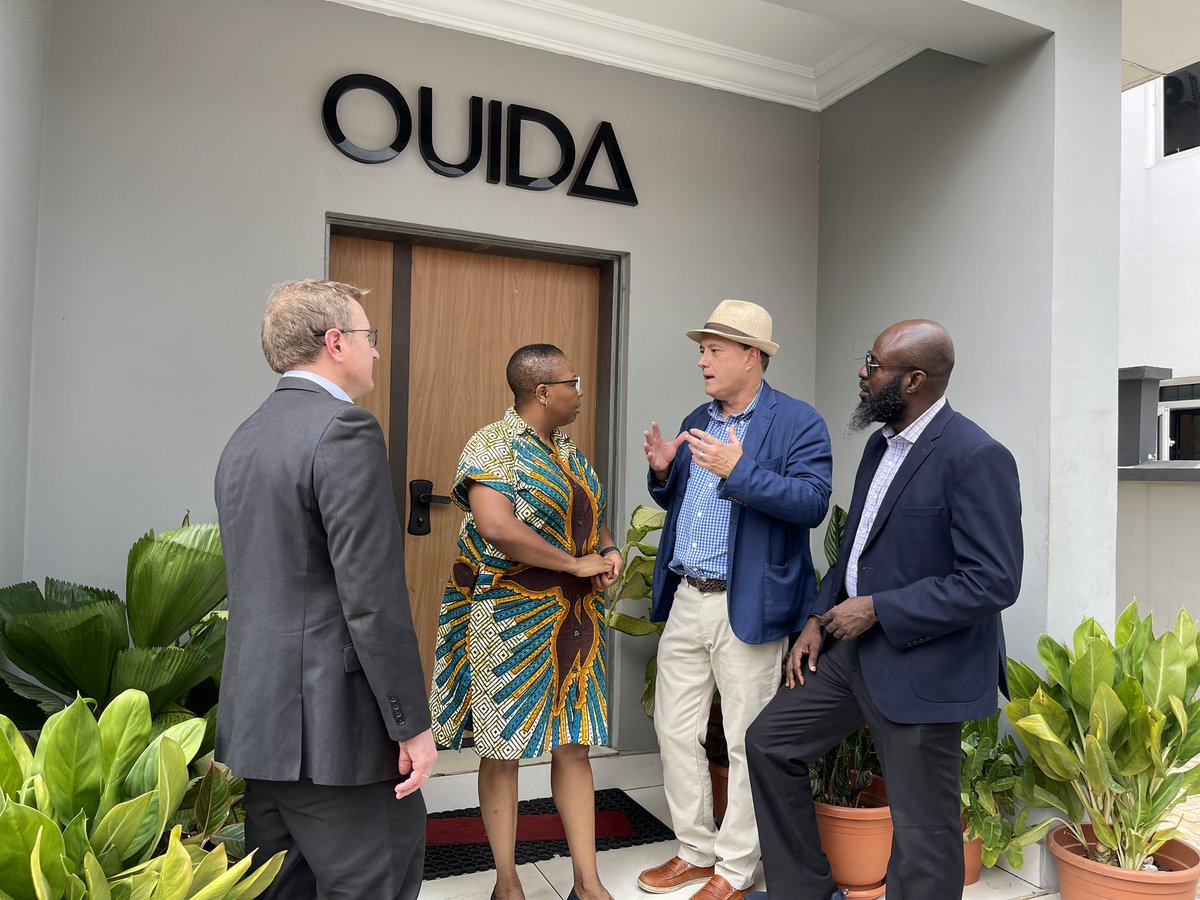 Lọlá Shónẹ́yìn on Twitter: "Delighted to welcome members of the of @USinNigeria team to @Ouida ...