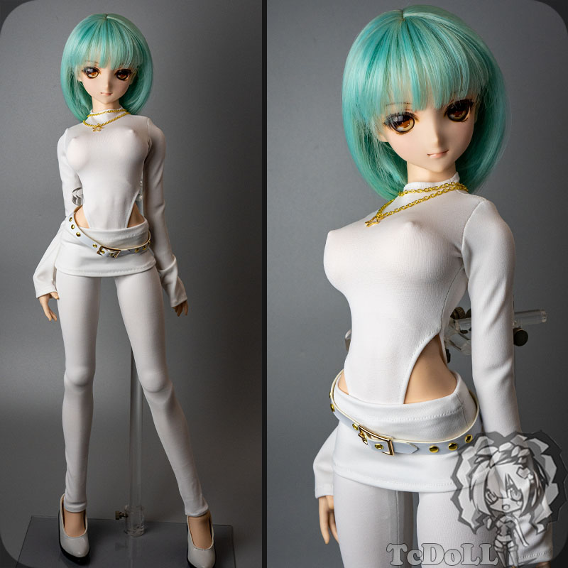 TcDoLL on Twitter: "【アイドール販売情報】 DD[SS-DDdy] SMARTDOLL[S-L] ロングスリーブレオタードセット ホワイト 明々後日3/18(土)19(日 ...