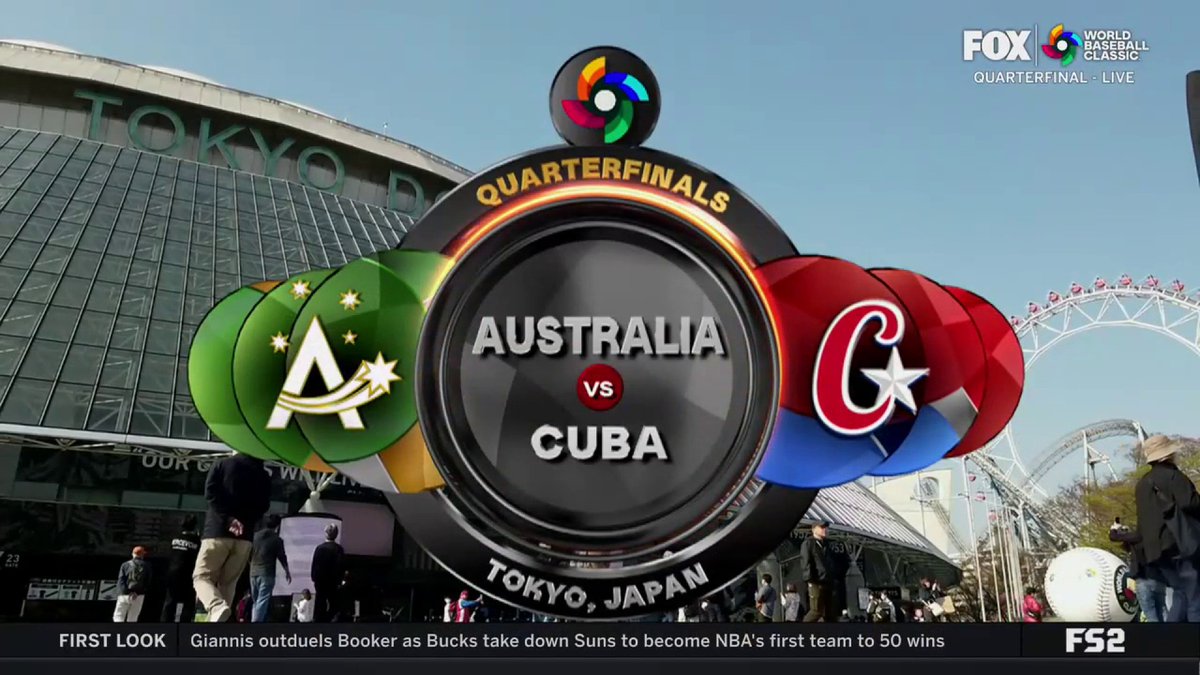 FOX Sports: MLB on Twitter: "The first Quarterfinal game of the 2023 WBC is here! Tune in now ...