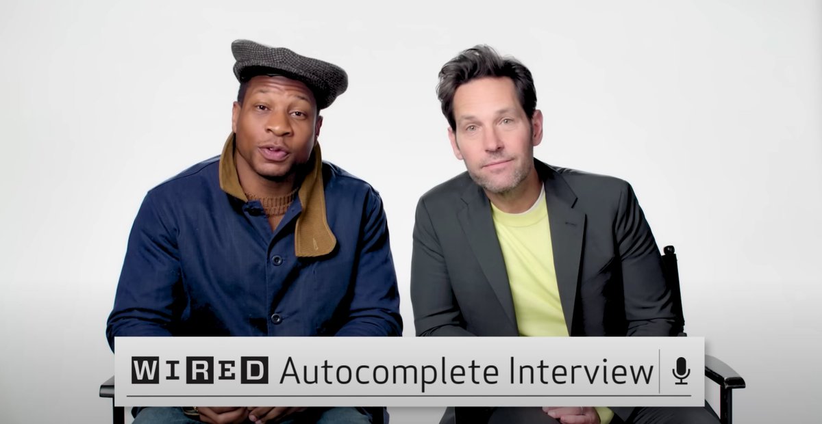 PAUL RUDD COM On Twitter Video Paul Rudd Jonathan Majors Answer paul-rudd-com-on-twitter-video-paul-rudd-jonathan-majors-answer