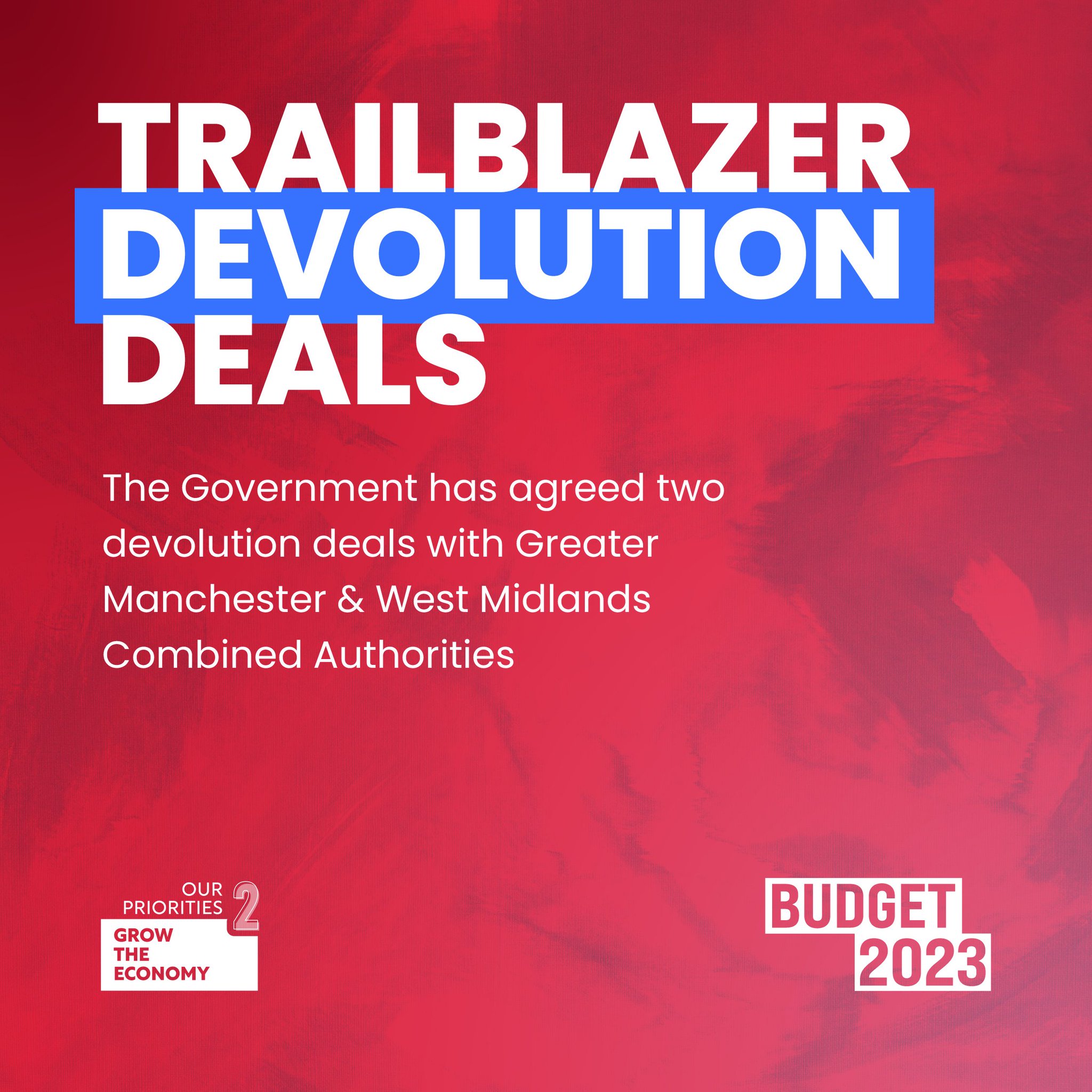 HM Treasury on Twitter: "These trailblazer devolutions deals will: Lay the blueprint for the ...