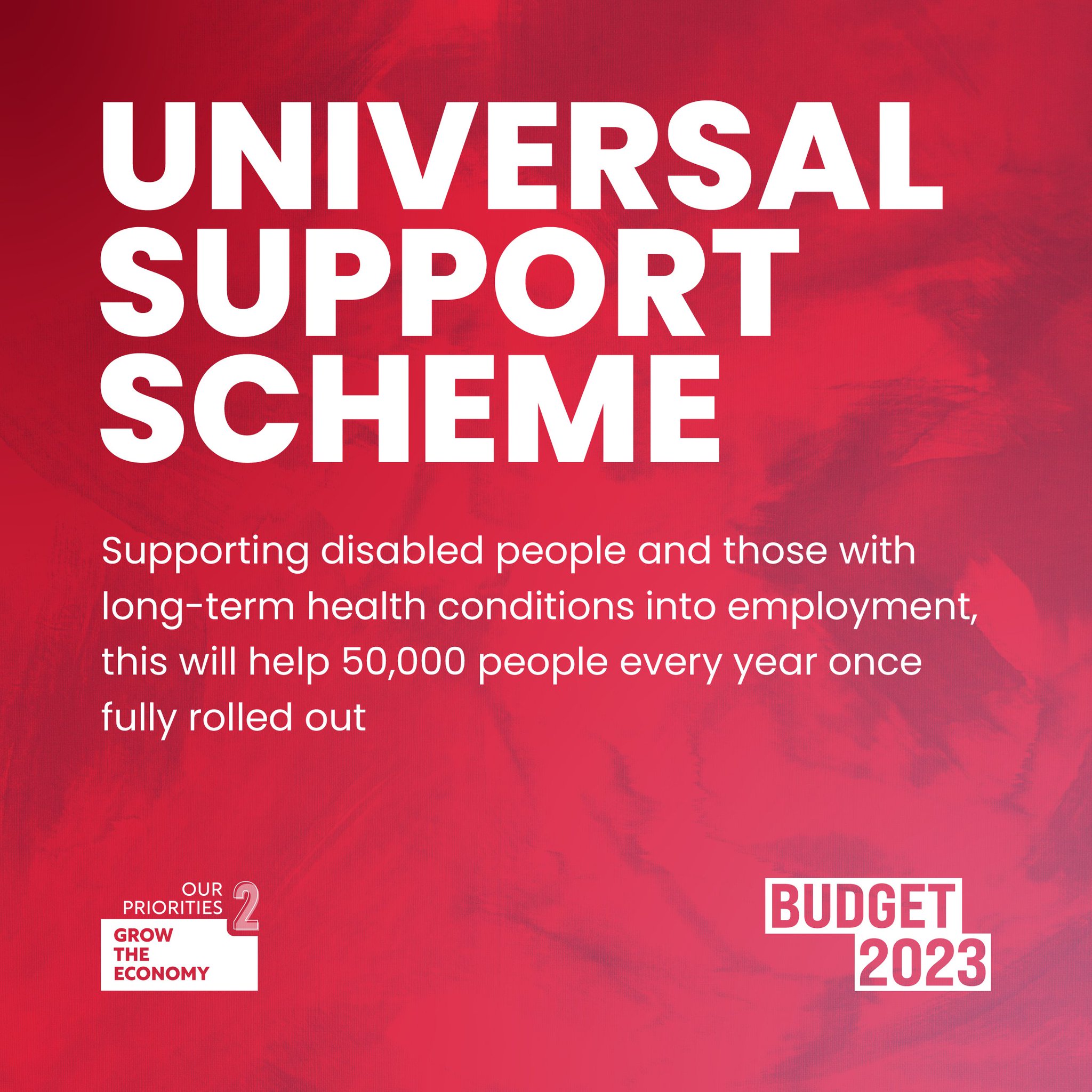 HM Treasury on Twitter: "A new Universal Support programme will help disabled people & those ...