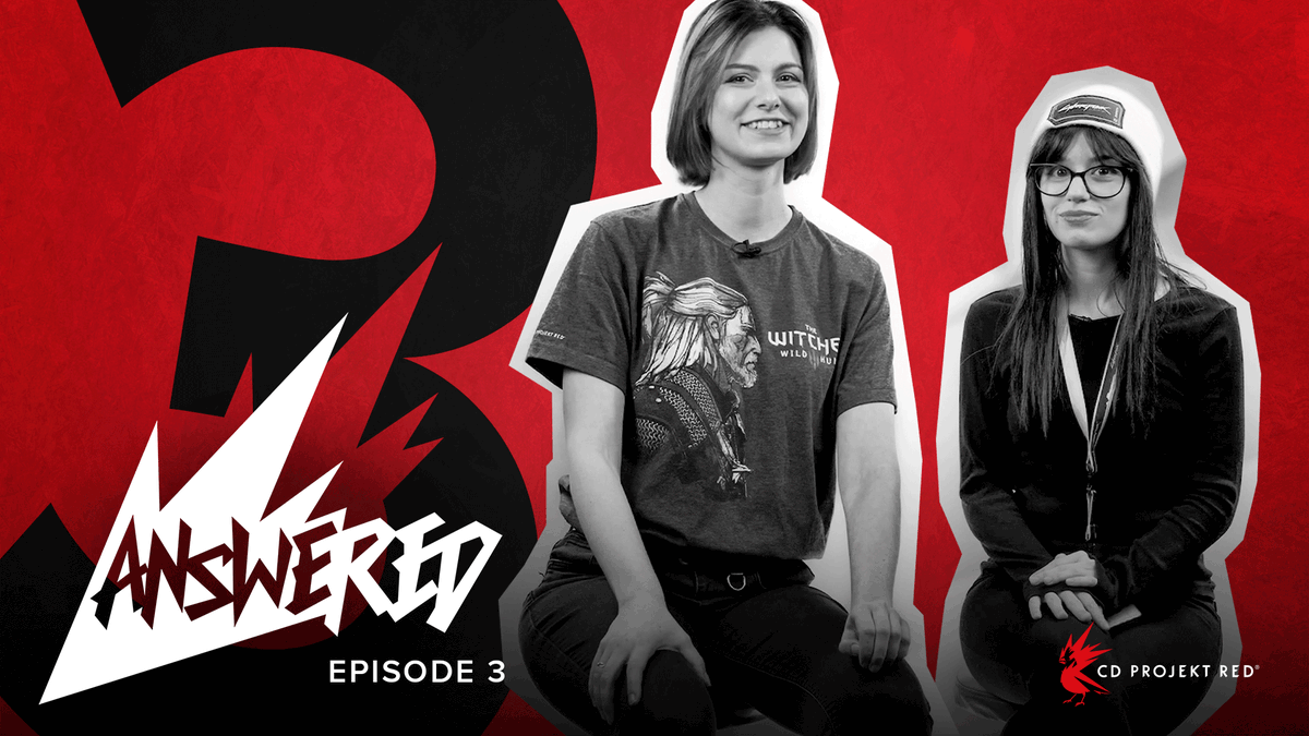CD PROJEKT RED on Twitter: "Episode 3 of #AnsweRED is now live! See the sneak peek below and ...