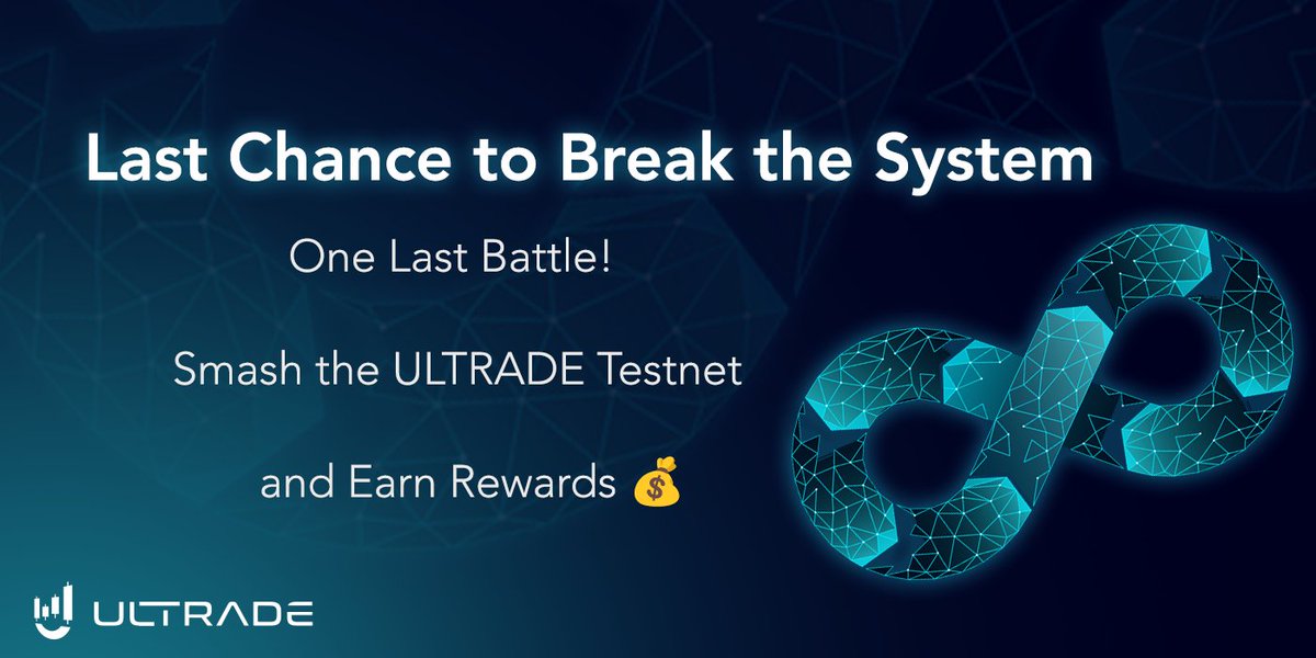 ULTRADE on Twitter: "We appreciate all participants who joined us for the Break the System ...