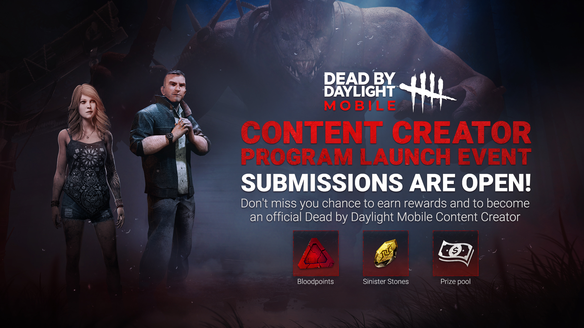 Dead by Daylight Mobile on Twitter: "Recruitment for the Dead by Daylight Mobile Content Creator ...