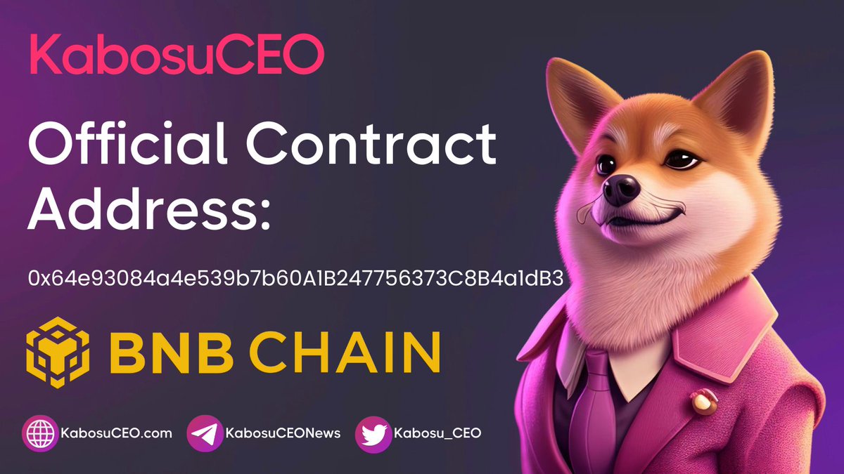 Pak Bejo ️ FreeTag 🔥 on Twitter: "RT @Kabosu_CEO: We are delighted to announce our official ...