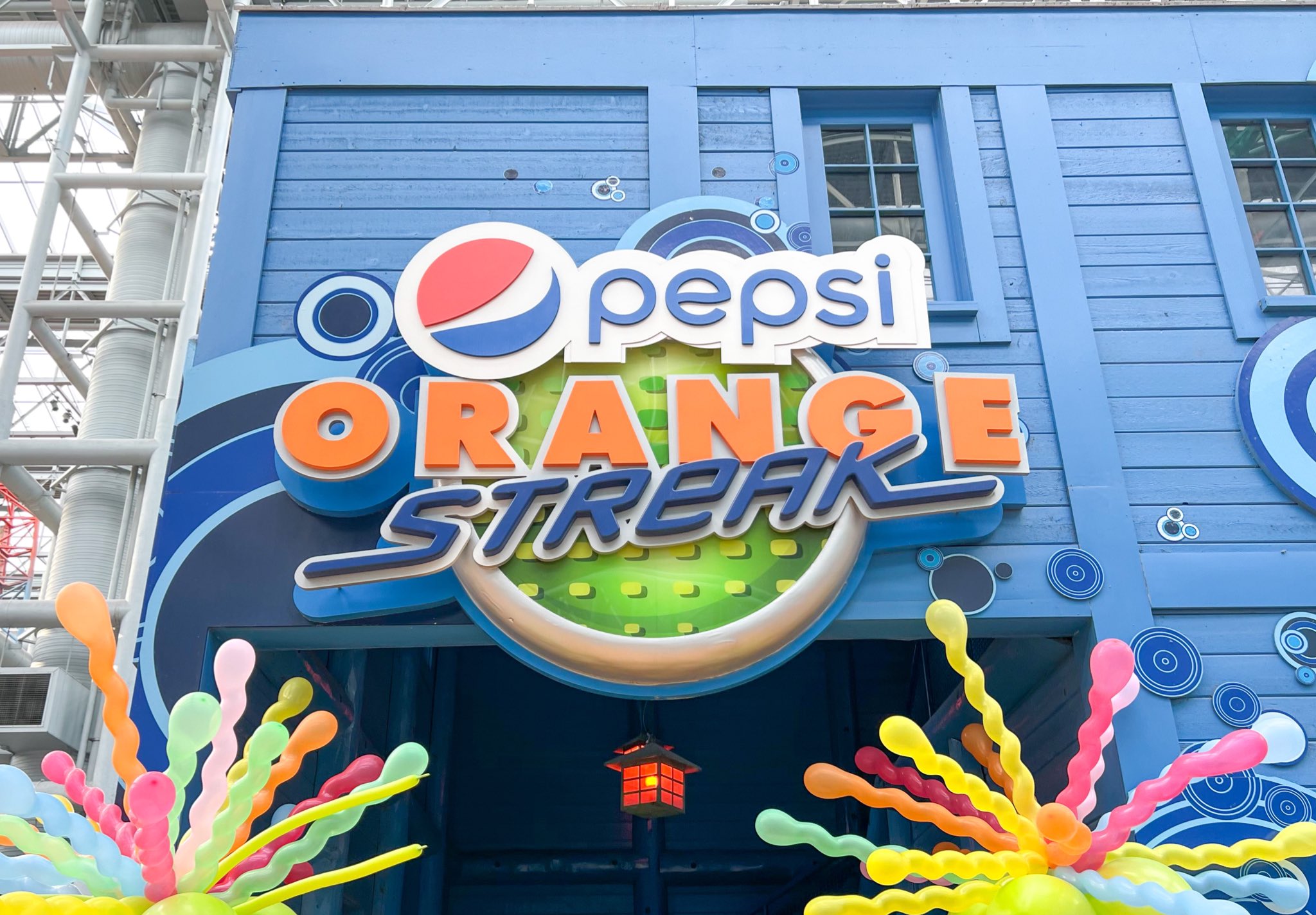 Nickelodeon Universe Pepsi Orange Streak