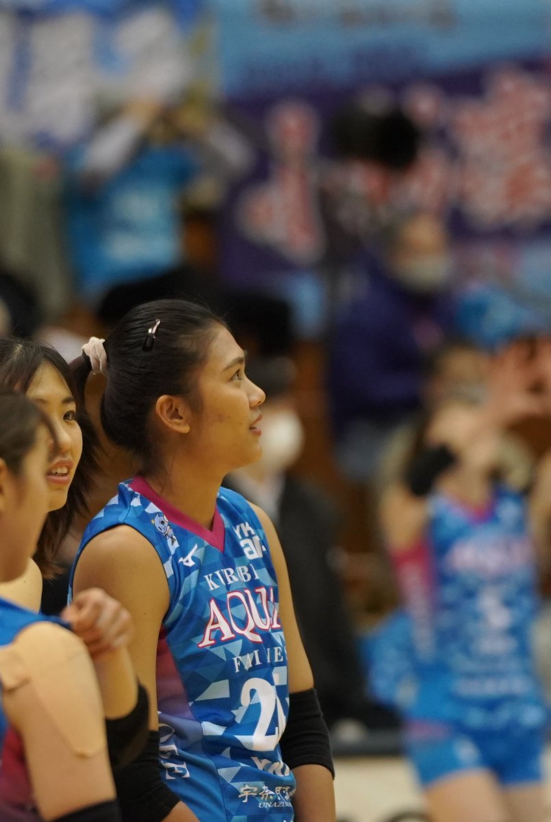 タラオ on Twitter: "フレンズ😃 #ピンピチャヤ 選手 #トゥーバ 選手 #KUROBEアクアフェアリーズ"