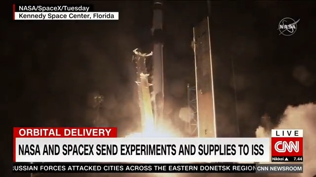 NASA and SpaceX have successfully launched a shipment carrying ...