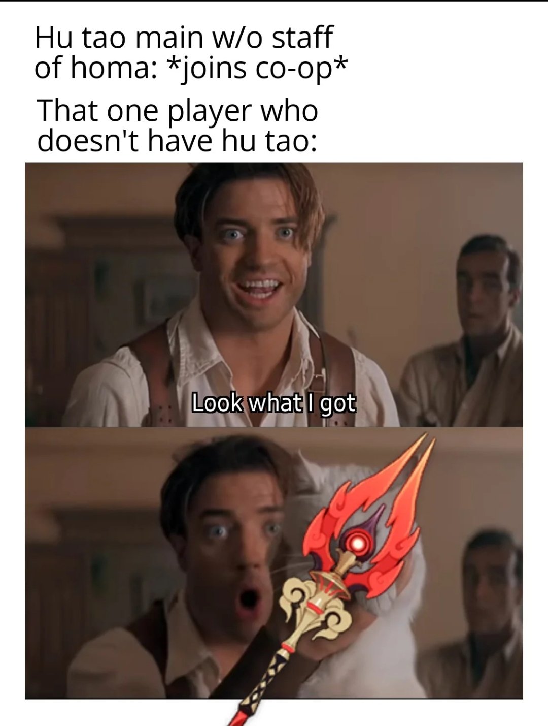 Teyvat Tabloid ⚡ LORE & MEMES ⚡ on Twitter: "also congrats to brendan fraser ©️u/Odd_Protection ...