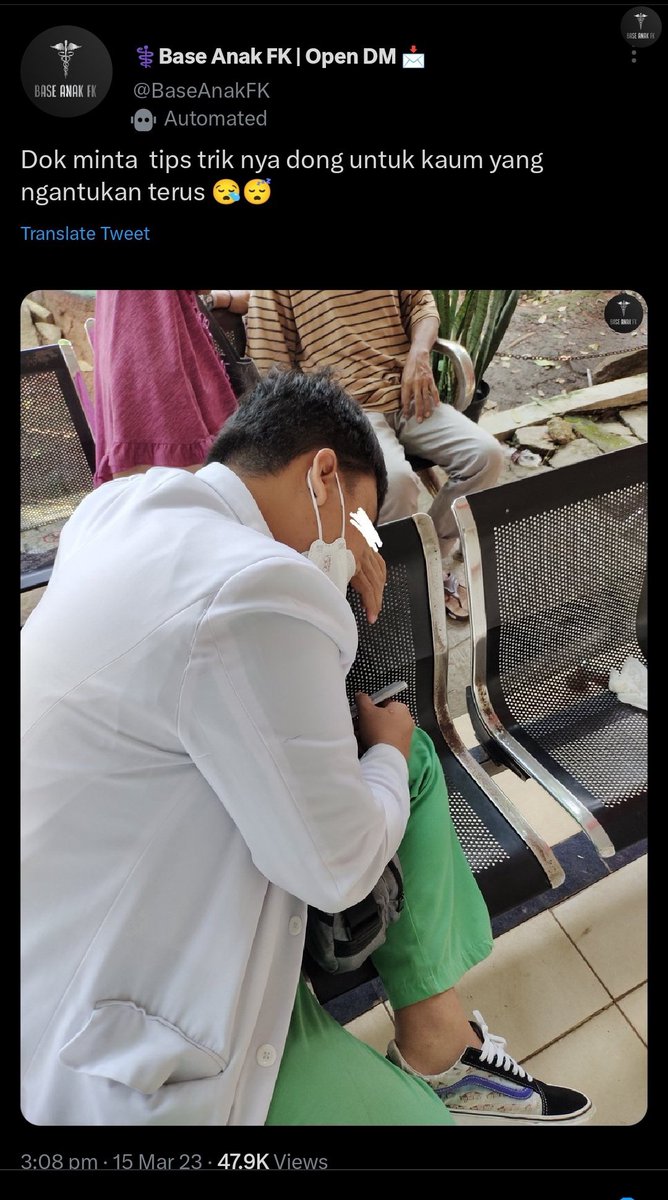 ⚕️Base Anak FK | Open DM 📩 on Twitter: "dok selain buat yg ngantukan ...