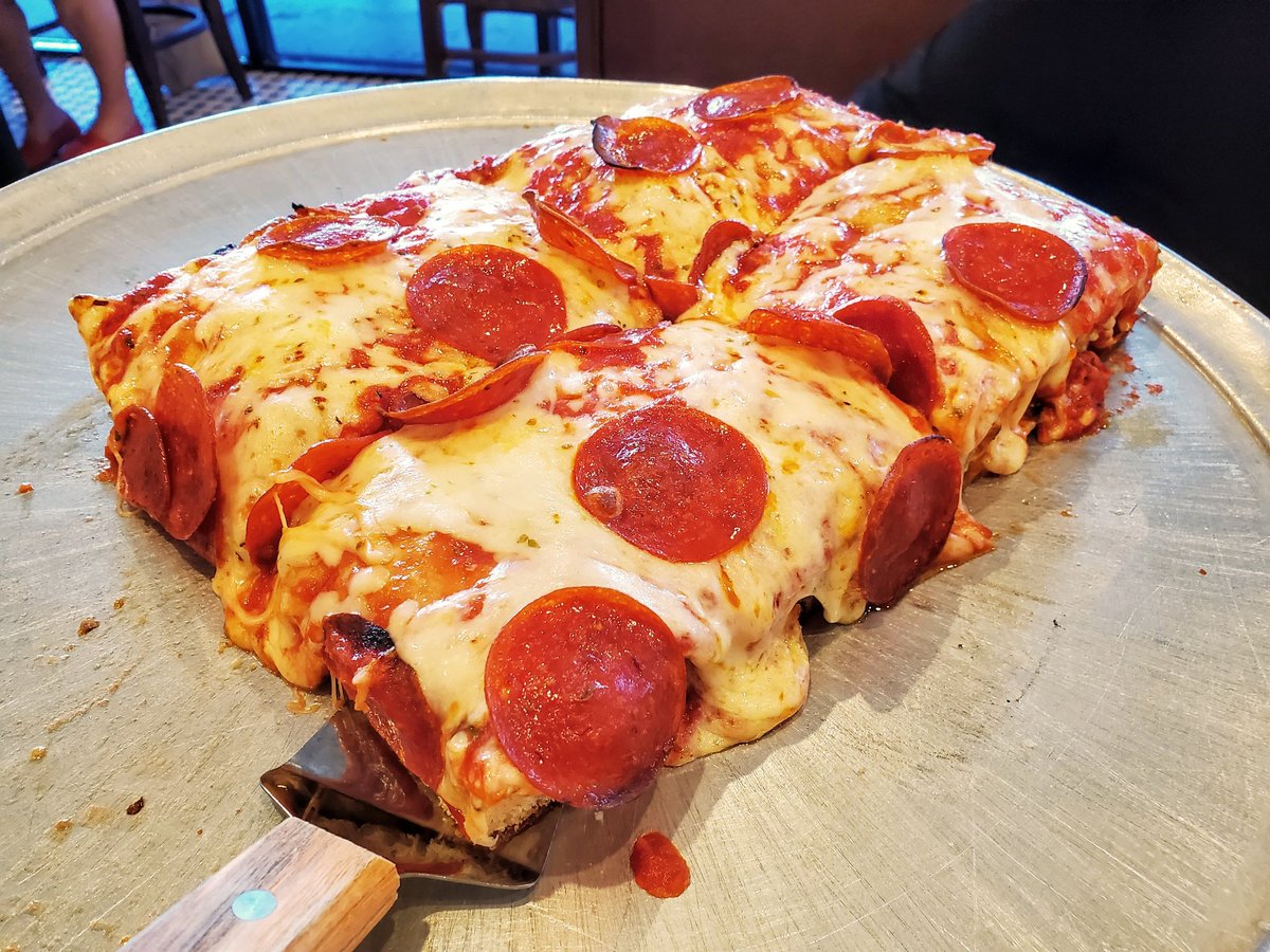 Dining Near Me on Twitter: "Do you ever order Sicilian style pizza? I had this in Florida."