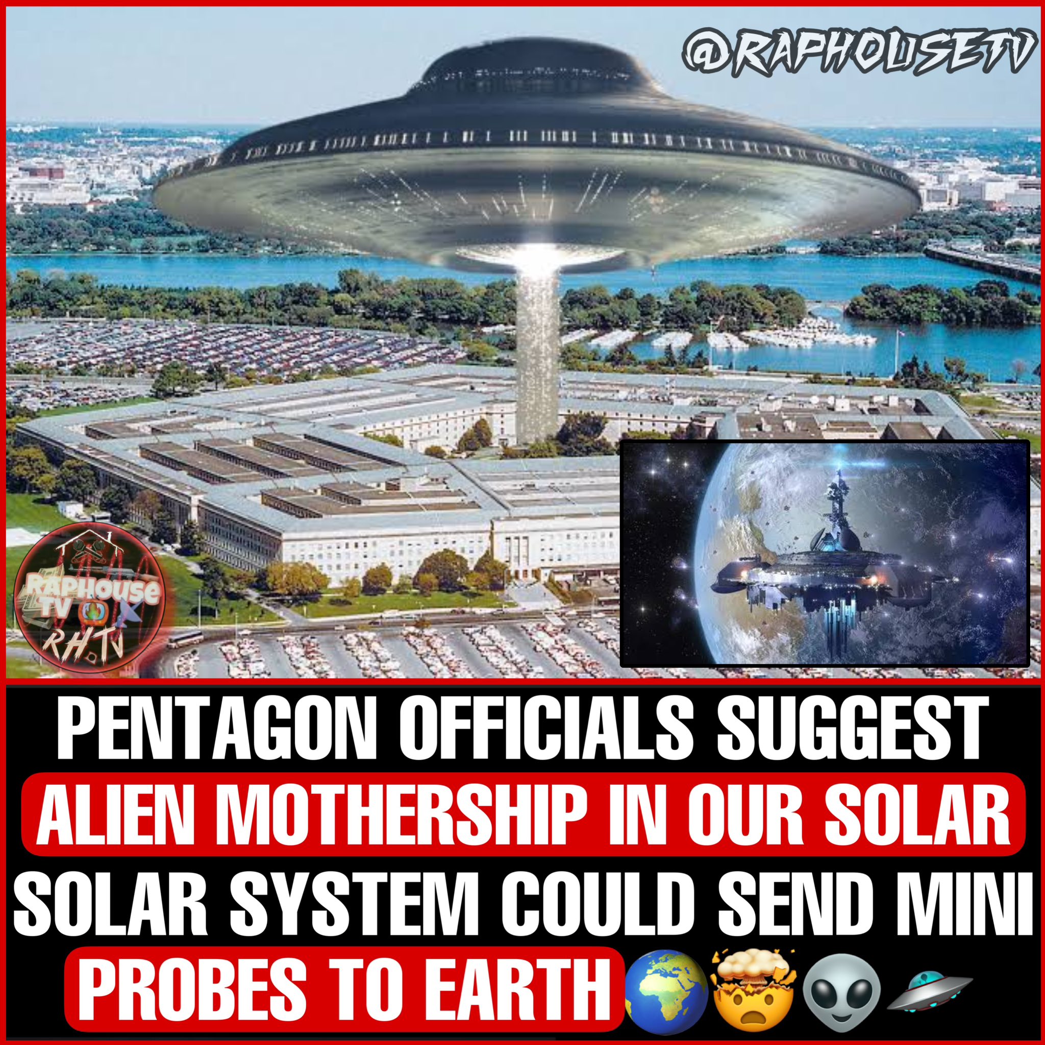 Alien Mothership In Our Solar System