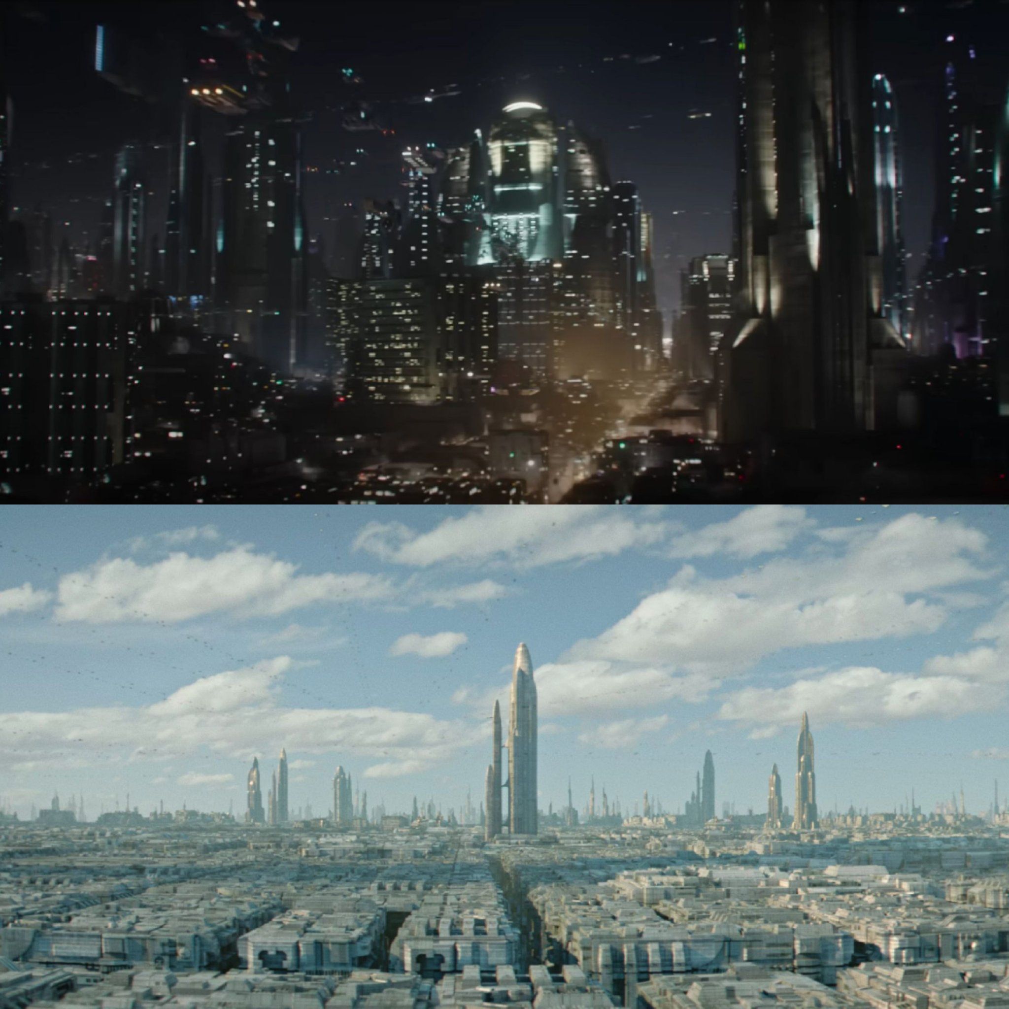 Coruscant Cityscape Night