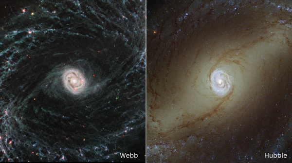 Hubble Spiral Galaxy Side View