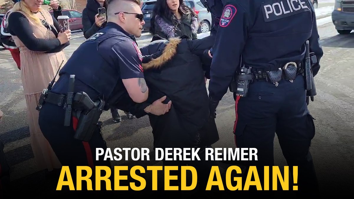 Sovereignnews on Twitter: "RT @RebelNewsOnline: BREAKING: Pastor Derek Reimer has been arrested ...