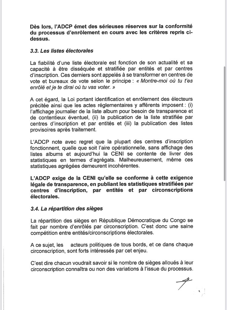 Stanis Bujakera Tshiamala on Twitter: "#RDC: La réplique du parti de Corneille Nangaa à « l ...