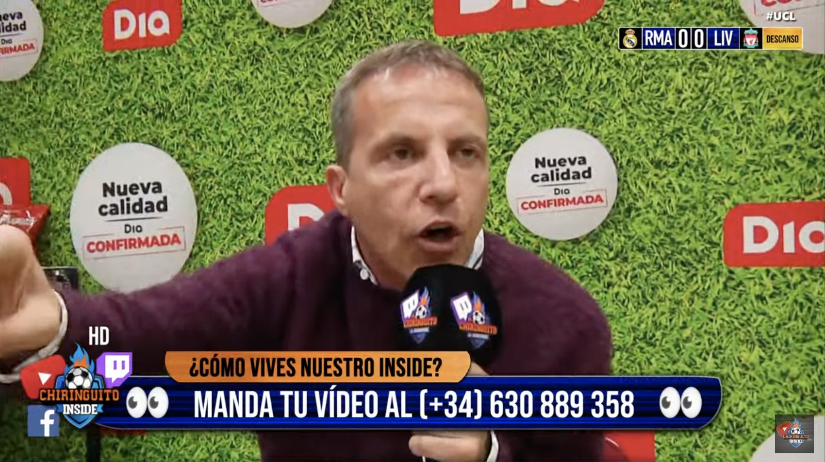 El Chiringuito TV on Twitter: "‼💥 "La única posibilidad de que el Madrid gane la Champions es ...