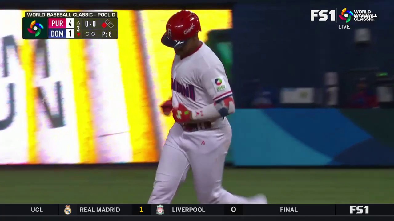 FOX Sports: MLB on Twitter: "JUAN SOTO MY GOODNESS 💪 Dominican Republic is on the board 🇩🇴 📺 ...