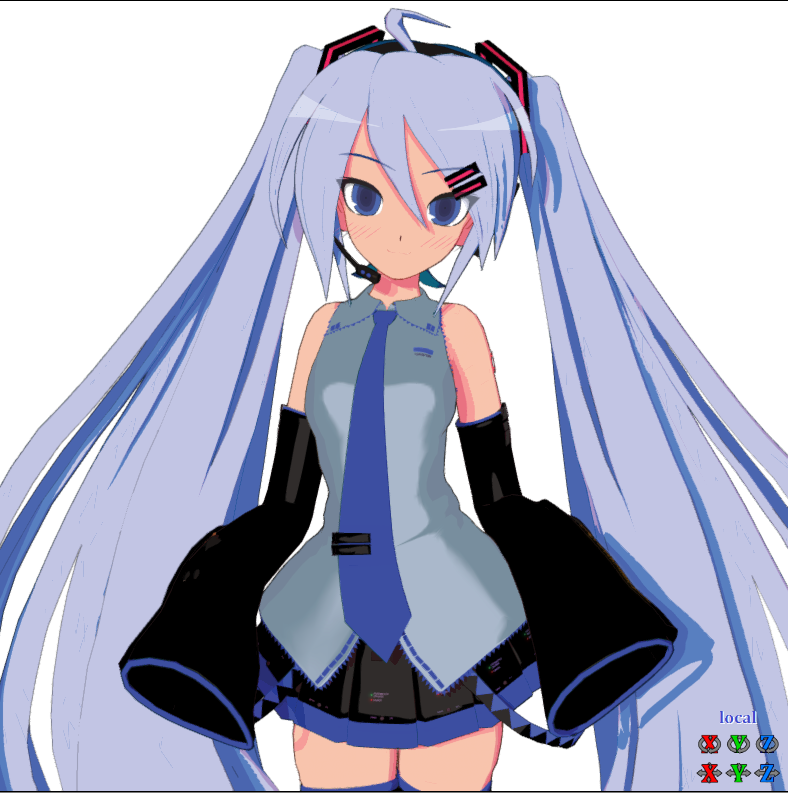 初音ミク 「Imitation Miku from M2 Snow Park Stage b」|kioのイラスト